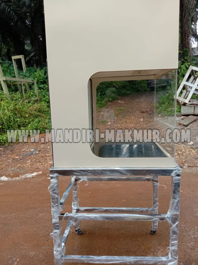 Mini Laminar Laboratorim Horizontal Steel Epoxy Glosy+Lampu UV ...