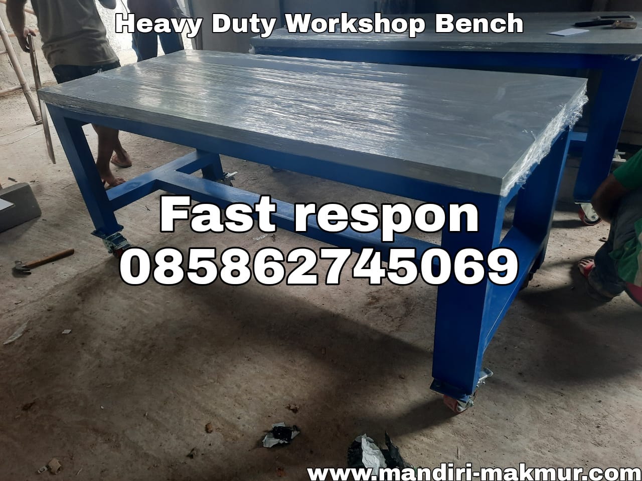 Heavy Duty Workshop Table Workbench Meja Kerja Workshop Ready Order ...