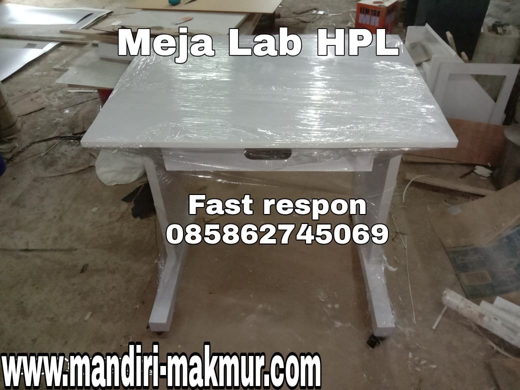 Meja Alat Laboratorium HPL 800×600 HPL, Meja Lab | mandiri-makmur.com