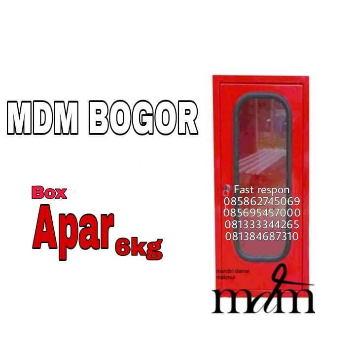 Box Fire Extinguisher / Kotak Apar 6kg | mandiri-makmur.com