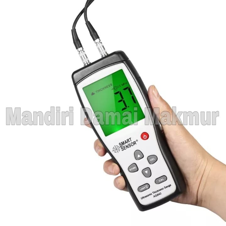 Smart Sensor AS840 Digital Ultrasonik Profesional Pengukur Ketebalan ...
