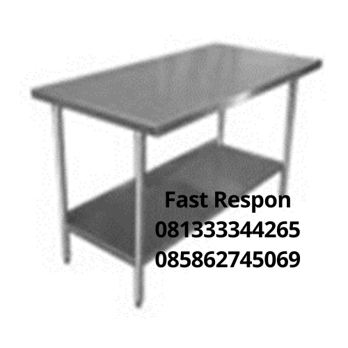 Meja Laboratory Stainless Steel 201/100 | mandiri-makmur.com