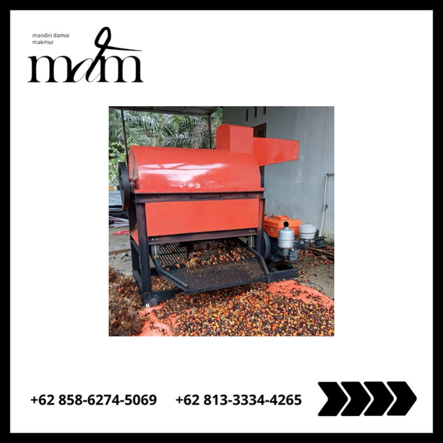 Mesin Perontok Buah Sawit Brondol Sawit Kapasitas 1-2 Ton | mandiri ...