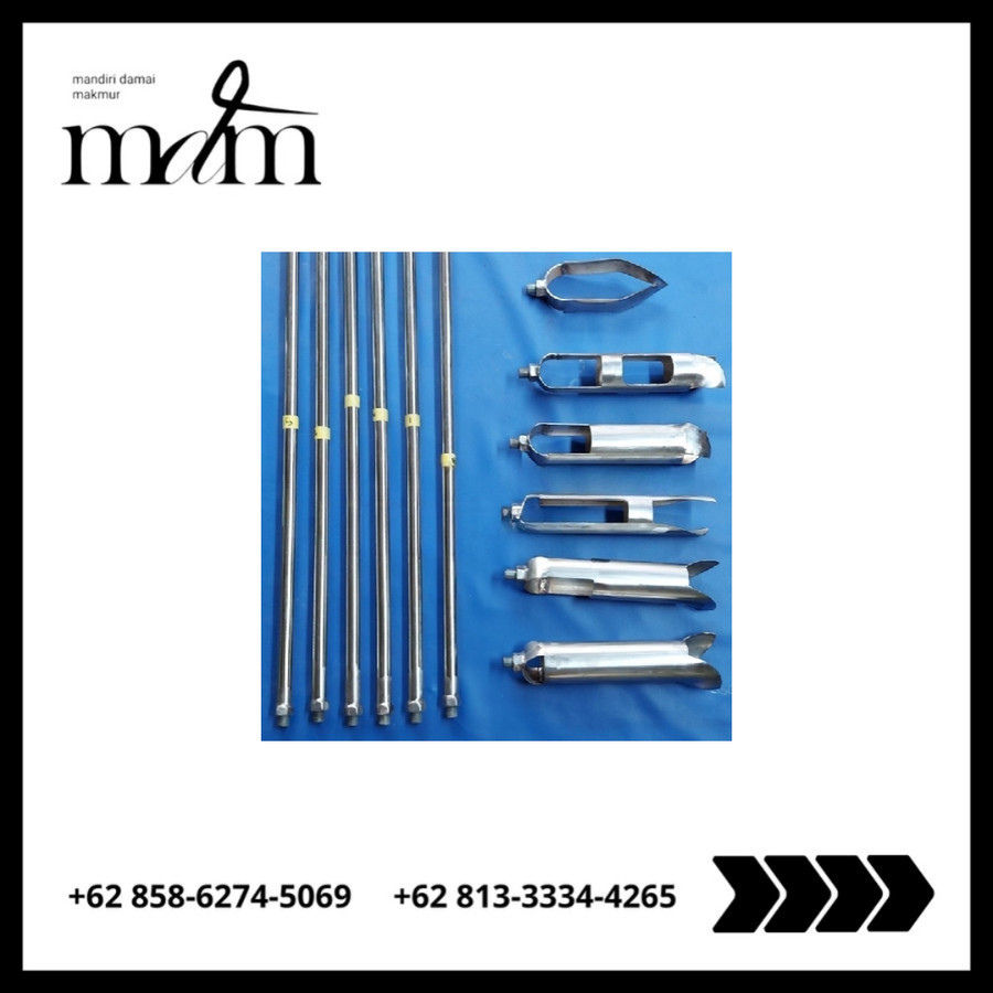 Bor Sampel Tanah Hand Auger Set Lengkap Knockdown | mandiri-makmur.com