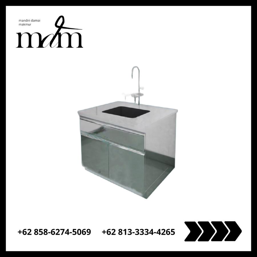 Wastafel Sink Laboratorium Stainless MDM-FS01 | mandiri-makmur.com