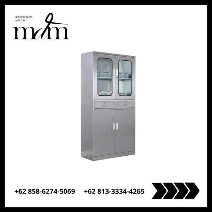 Hospital Cabinet Stainless 90x40x170cm Lemari SS Rumah Sakit | mandiri ...