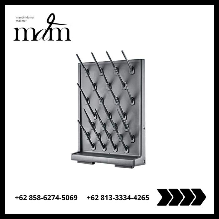 Drying Rack Laboratorium PP – Rak Pengering Lab 27 Pegs Polypropylene ...
