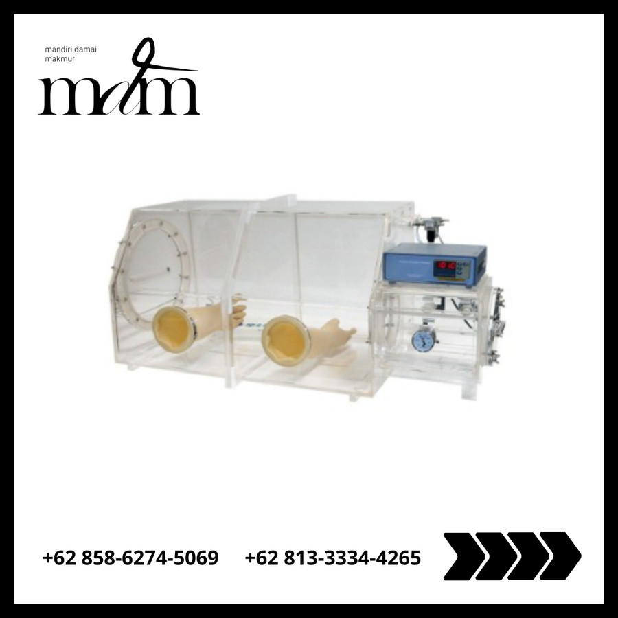 Transparent Glove Box with Pressure Control System | mandiri-makmur.com