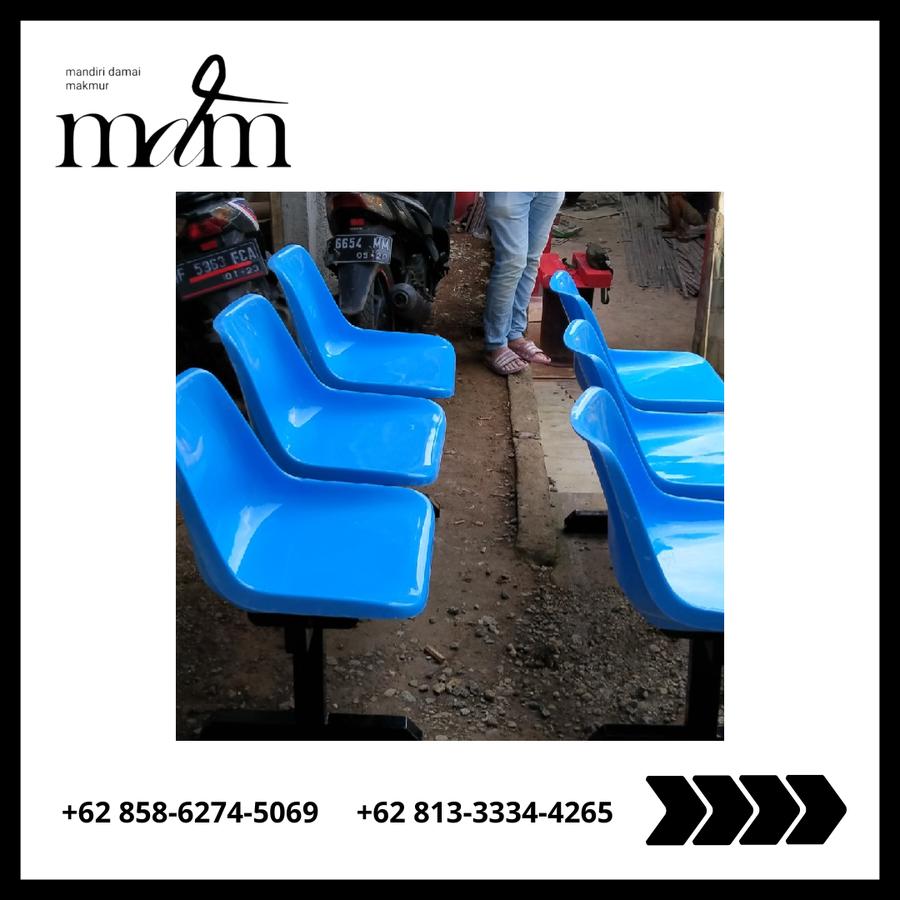 Kursi Tunggu fiberglass 4 Seat – Kursi Tunggu Gandeng Empat | mandiri ...