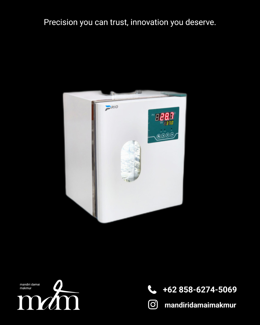 Portable Incubator Dual Input DC Laboratorium Inkubator | mandiri ...