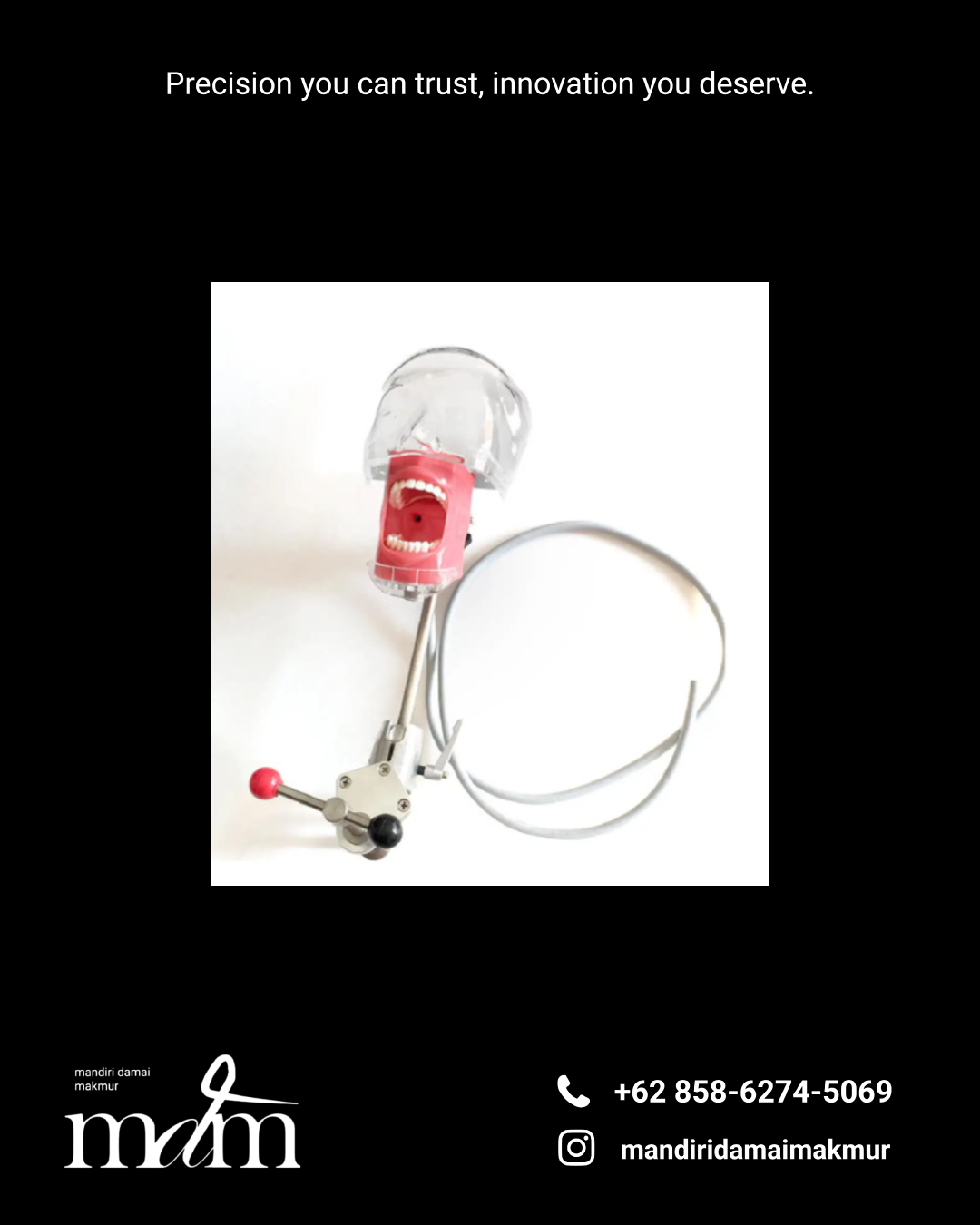 Alat Peraga Simulasi Dental Gigi Simulator Dummy Desk Mounted | mandiri ...