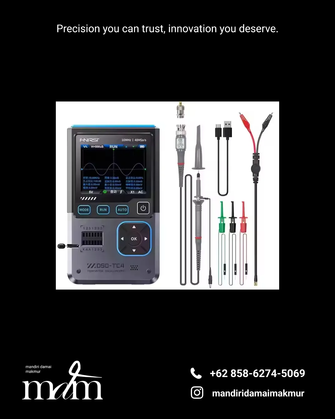 DSO-TC4 Upgrade 3 in 1 Digital 10MHz 48Ms/s Electronics Component ...