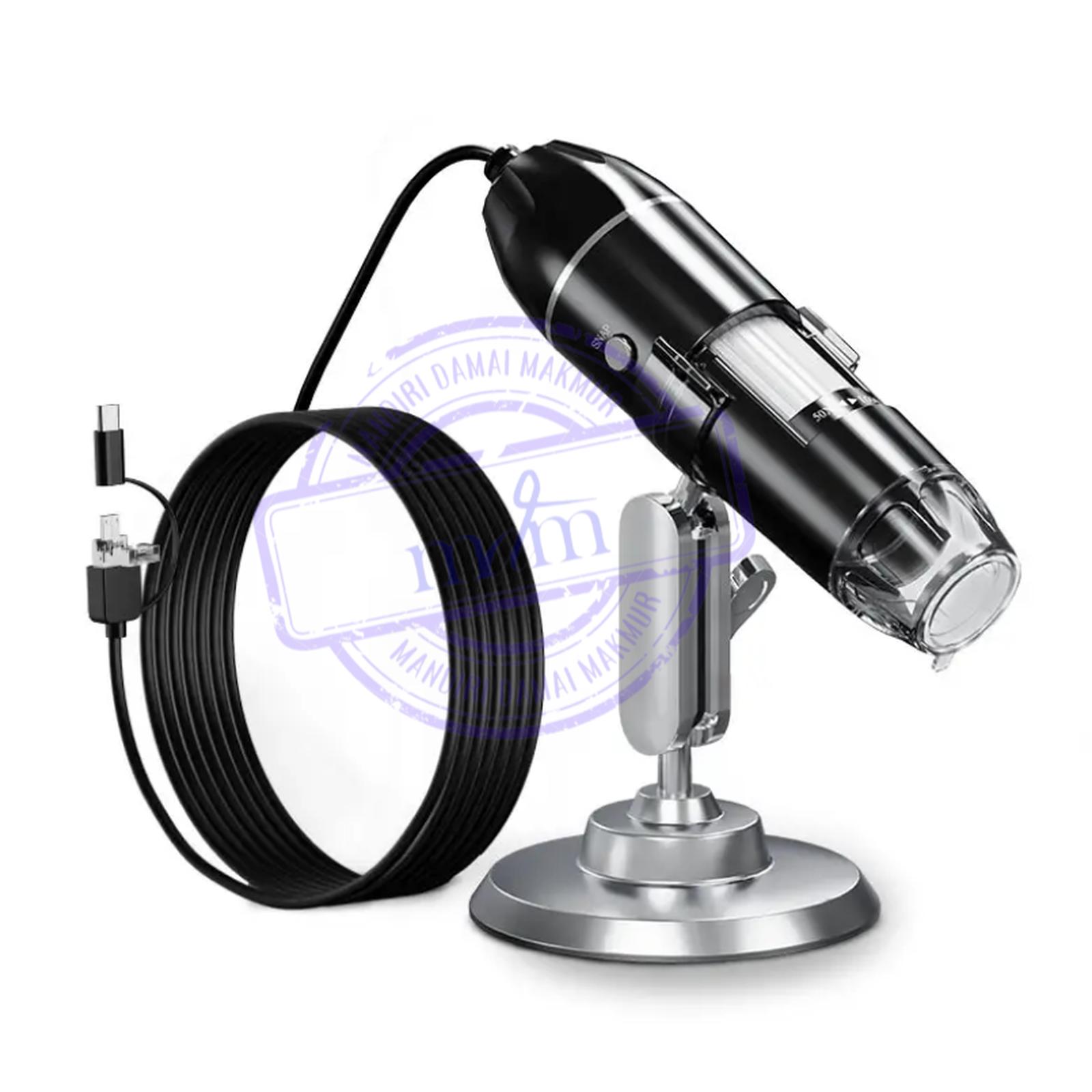 1600X 0.3M pixel 3 in 1 digital usb microscope with LED Mini Mikroskop ...